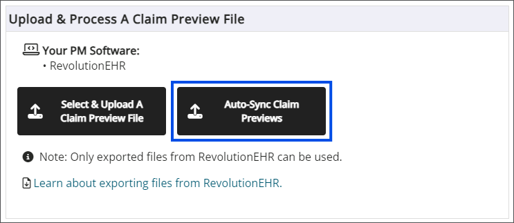 RevolutionEHR - Claim Preview Files – OneSpot