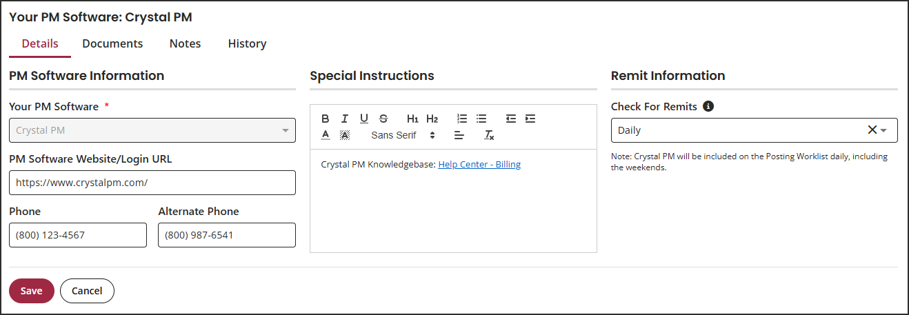 Crystal PM - Configure and Manage PM Software – OneSpot